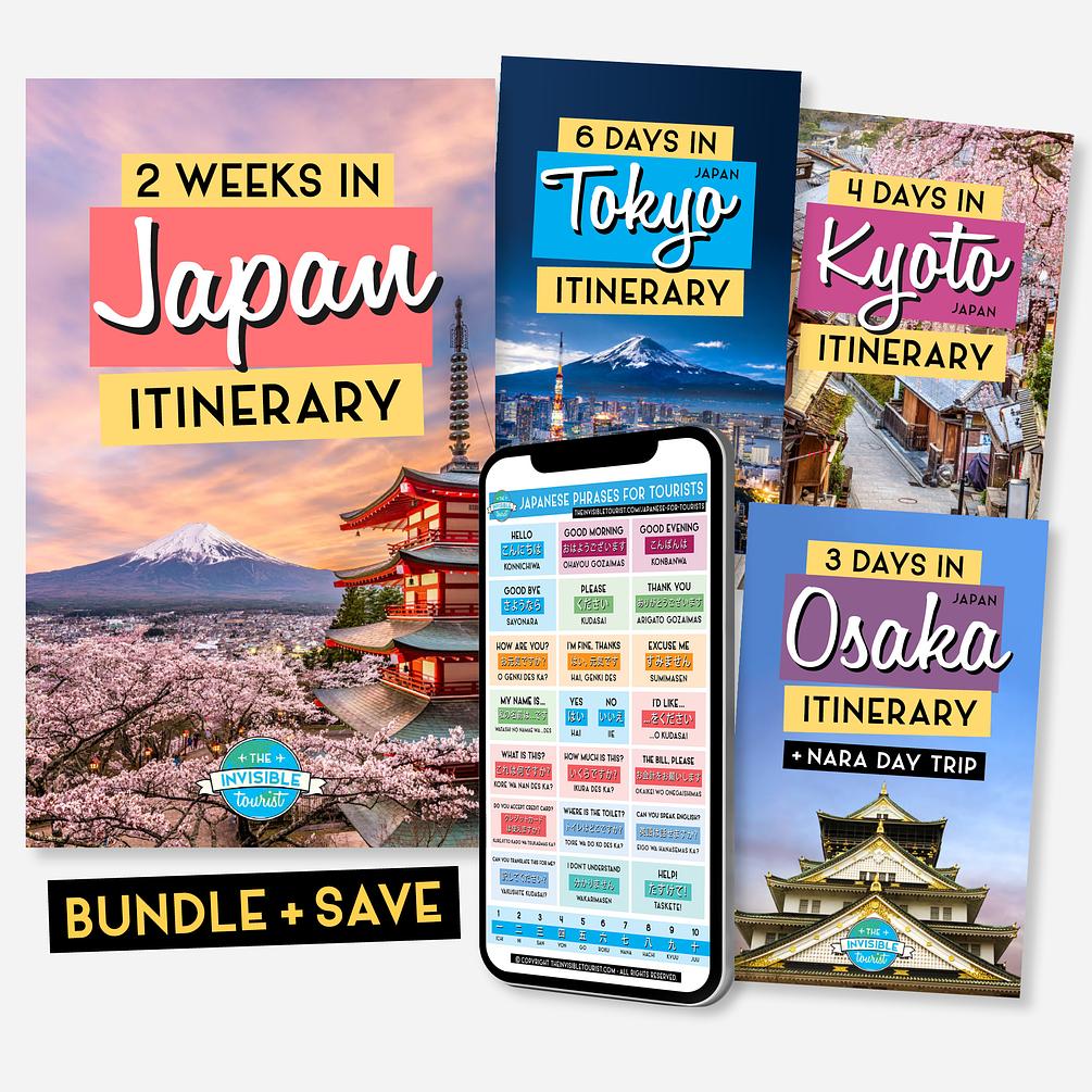 2 Weeks In Japan Itinerary PDF Bundle