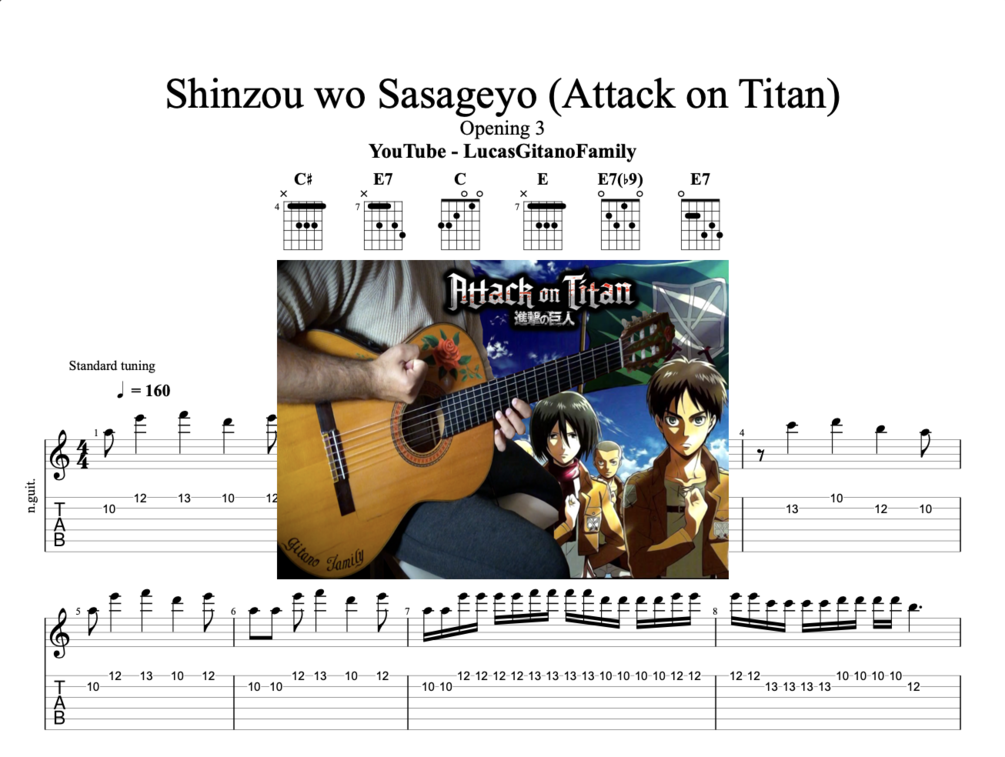 Shinzou wo Sasageyo (Attack on Titan)