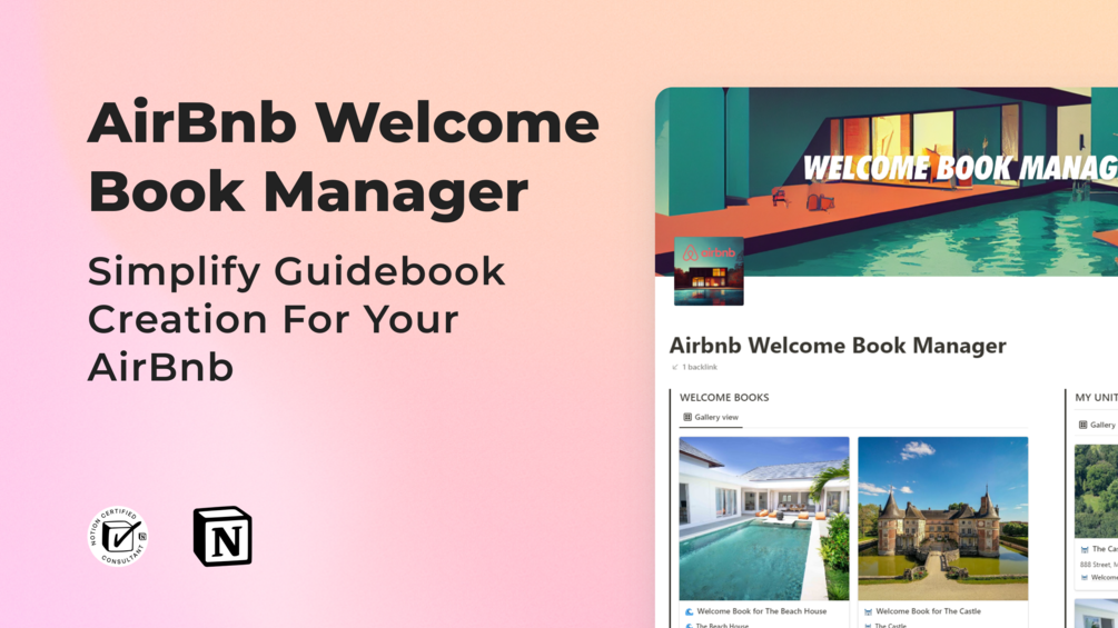 🏠 Make Your AirBnb Guests Feel At Home - AirBnb Welcome Book Manager