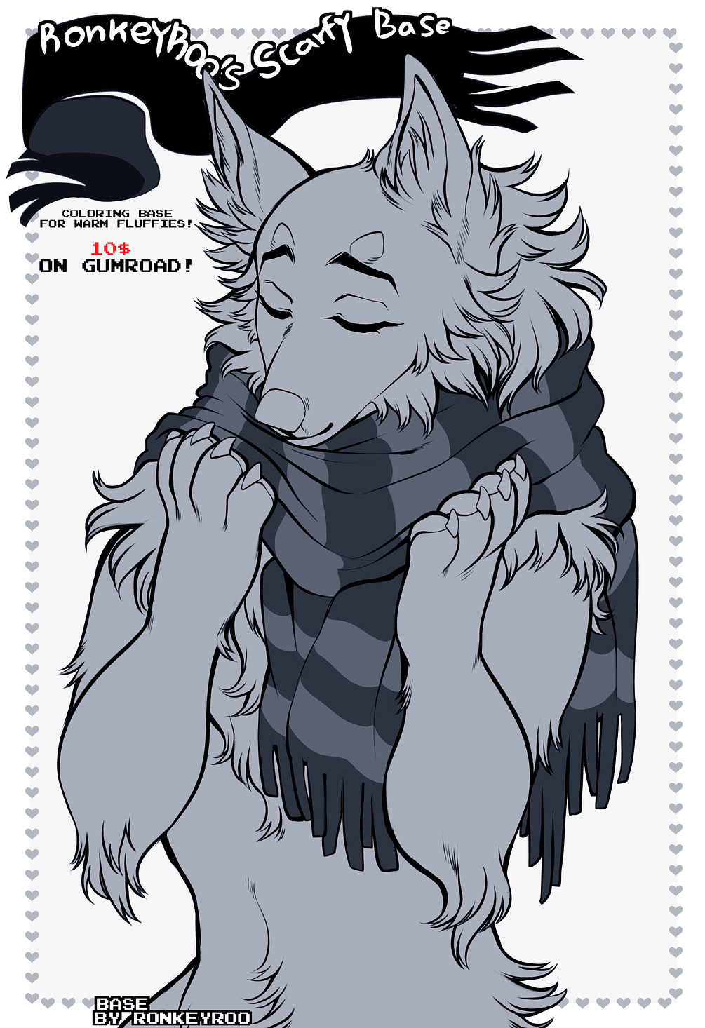 Scarfy Wolf 🧣 Furry Base