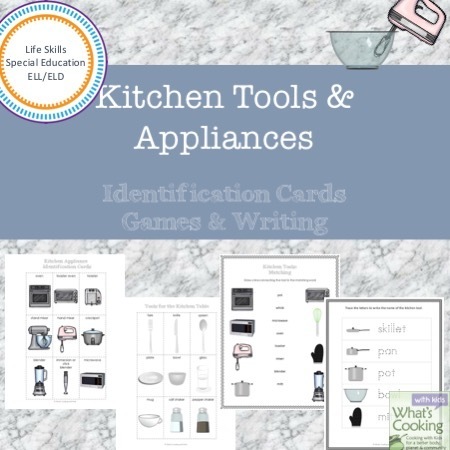 Kitchen Tools & Appliances: Identification & Activities