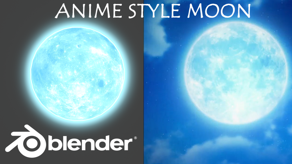 Anime Style Moon
