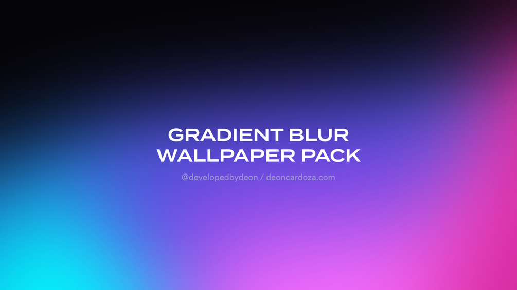 Gradient Blur Wallpaper Pack