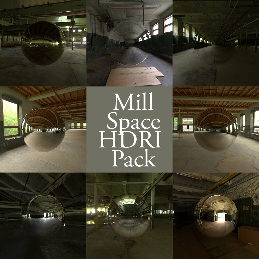 Mill Space HDRI Spheres