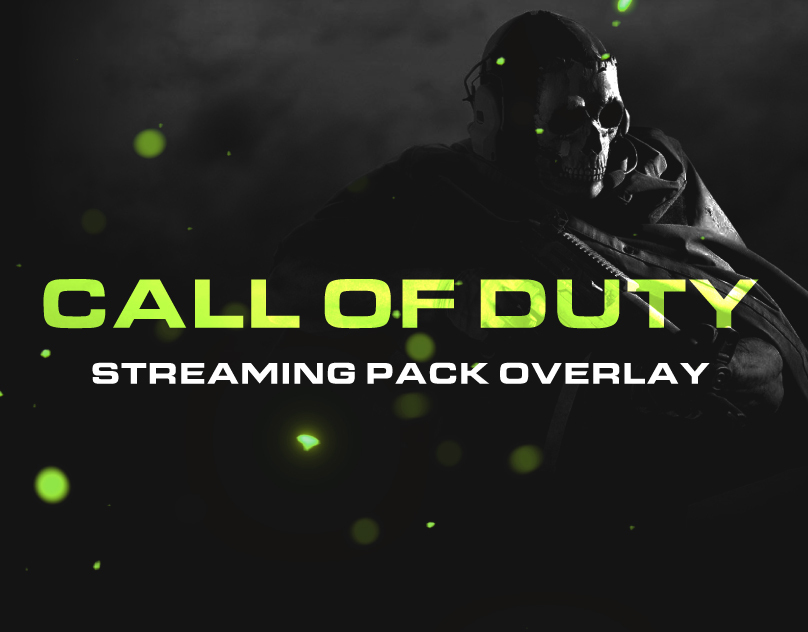 CALL OF DUTY : Overlay Stream Twitch Pack