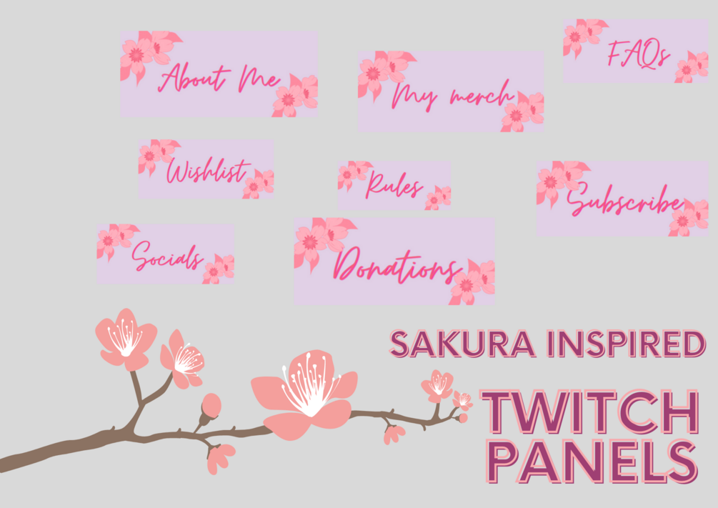 Sakura panels