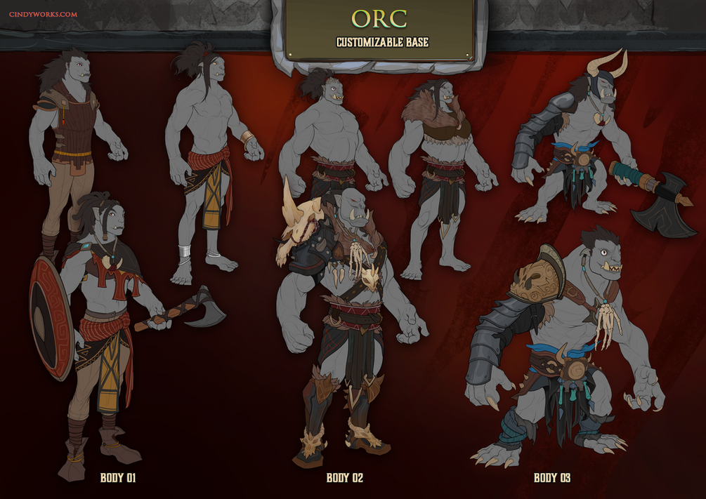 Orc - Customizable Base