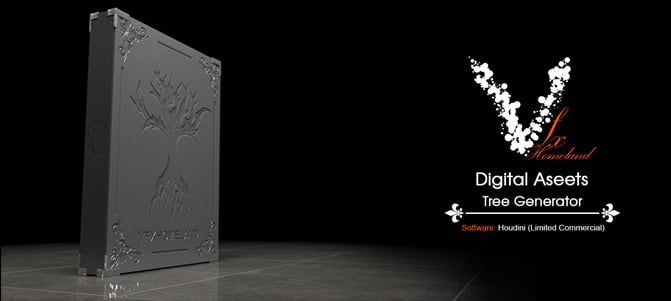 Houdini Tree Generator Digital Asset