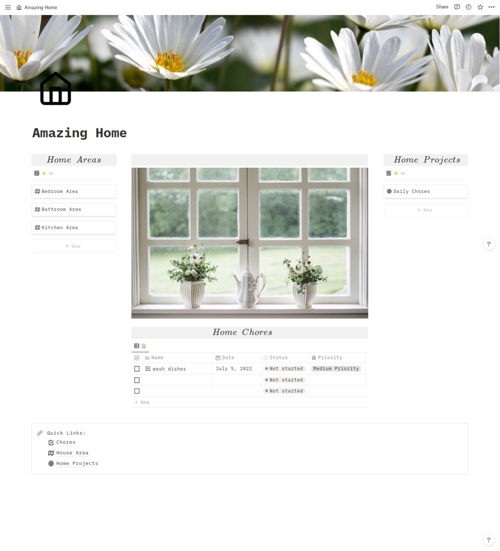 Amazing Home Template