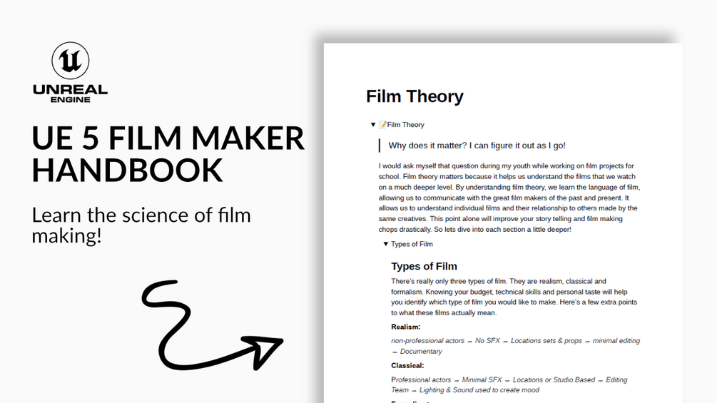UE5 Film Theory Handbook UE5 Film Theory Handbook
