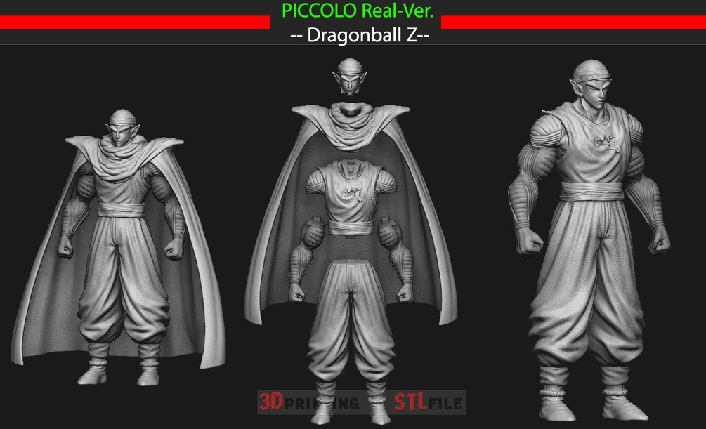 Piccolo - Dragon ball Z 3D print model