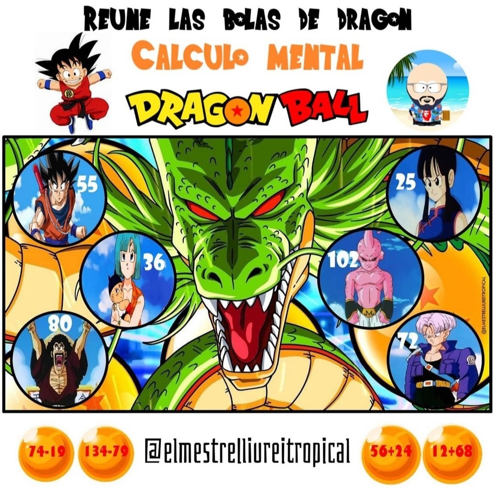 Dragon Ball - Cálculo mental