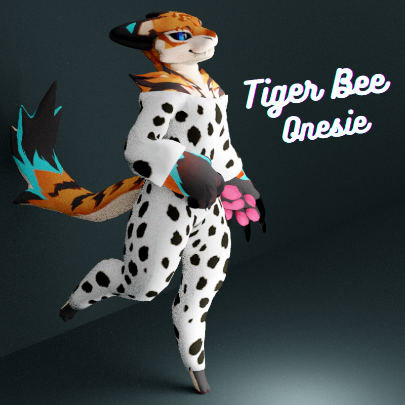 Tiger Bee Onesie (Avatar Accessory)