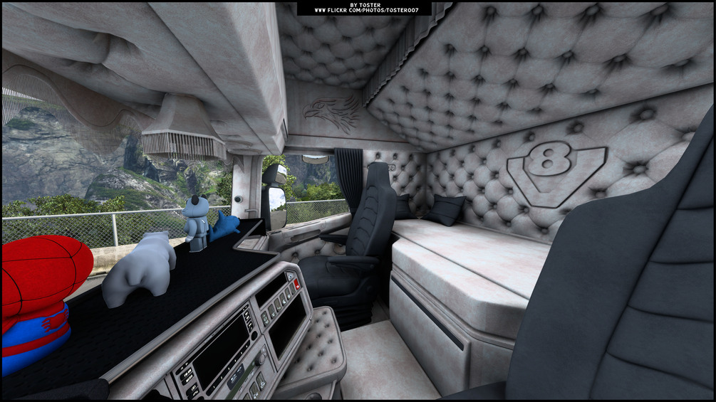 Interior Scania by RJL V8 Eagle ETS 2 #34