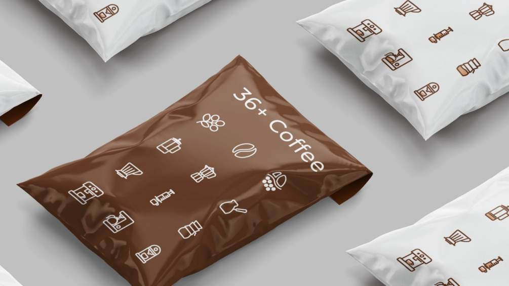 Coffee Icon Set in 3 Styles for Figma & Svg and Png Formats