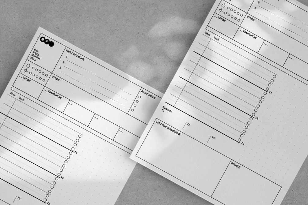 Daily Planner - A4, English