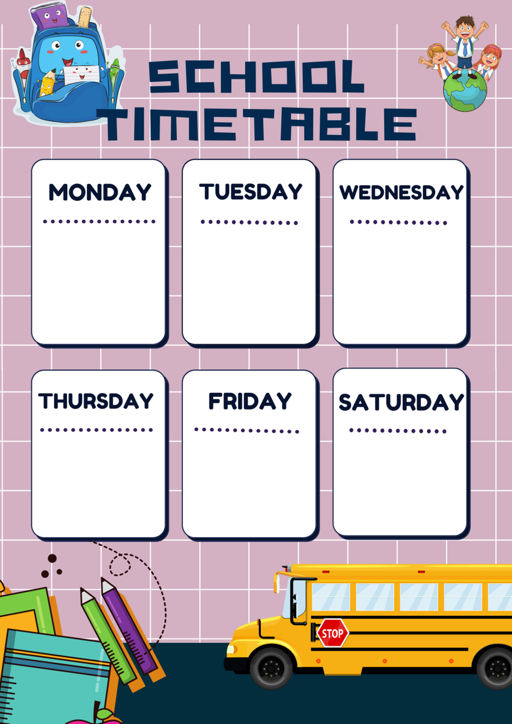 Shool timetable