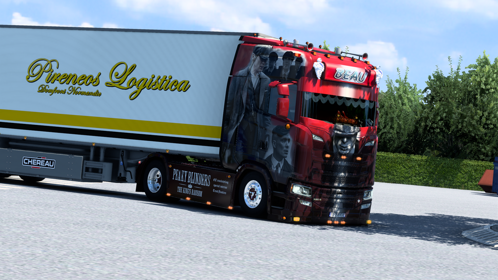 Scania Beau "Pinky Blinders" (fake) - skin for next gen