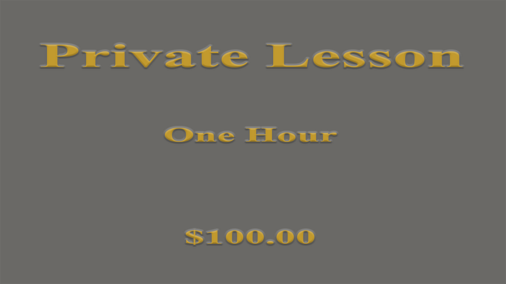 Private Lesson