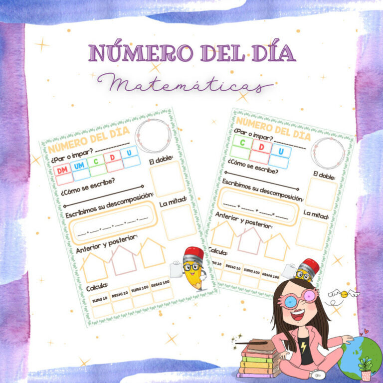 NÚMERO DEL DÍA PRIMER NIVEL