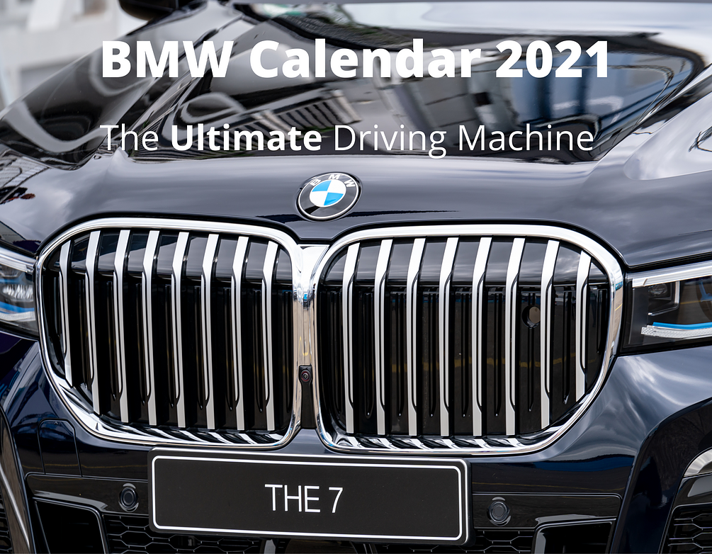 BMW Calendar 2021