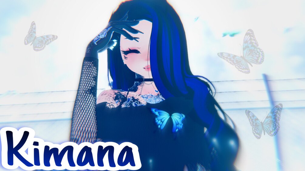 Kimana The Moon Butterfly - VRChat Avatar (PC Only)