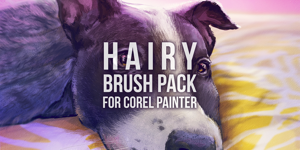 Hairy - Corel Painter Brush Pack