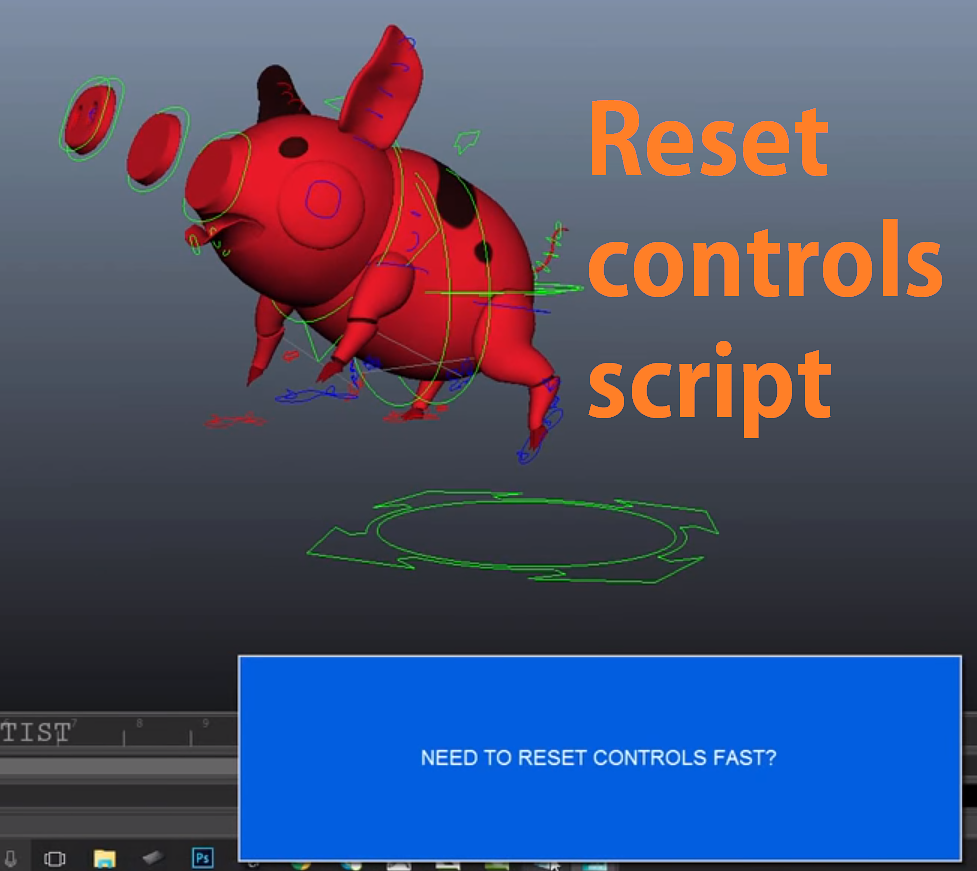 Reset Pose Script (Maya)