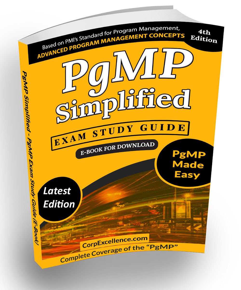 PgMP Certification Learning Guide - PMI Program Management Best Practices