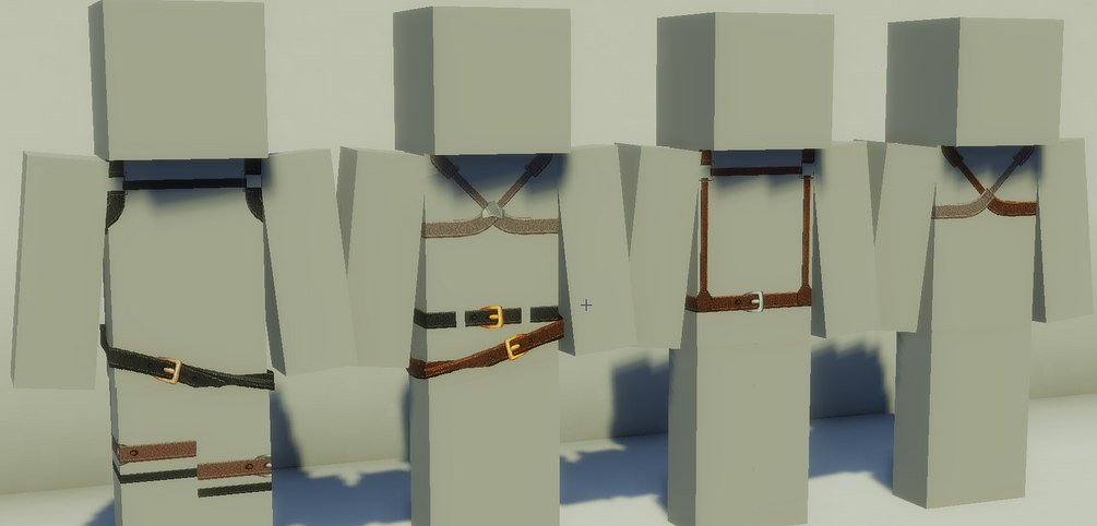 Minecraft HD Belts Pack 1