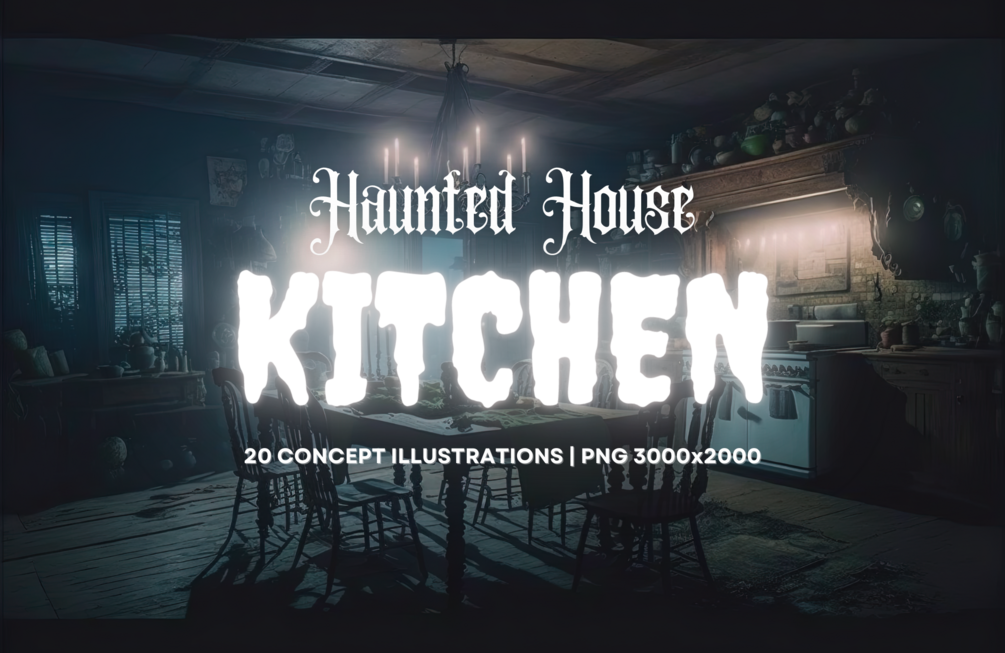 🏚️ Haunted House - Kitchen