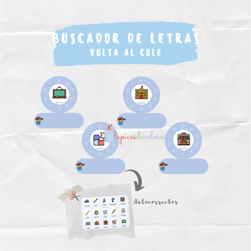 BUSCADOR DE LETRAS-VUELTA AL COLE