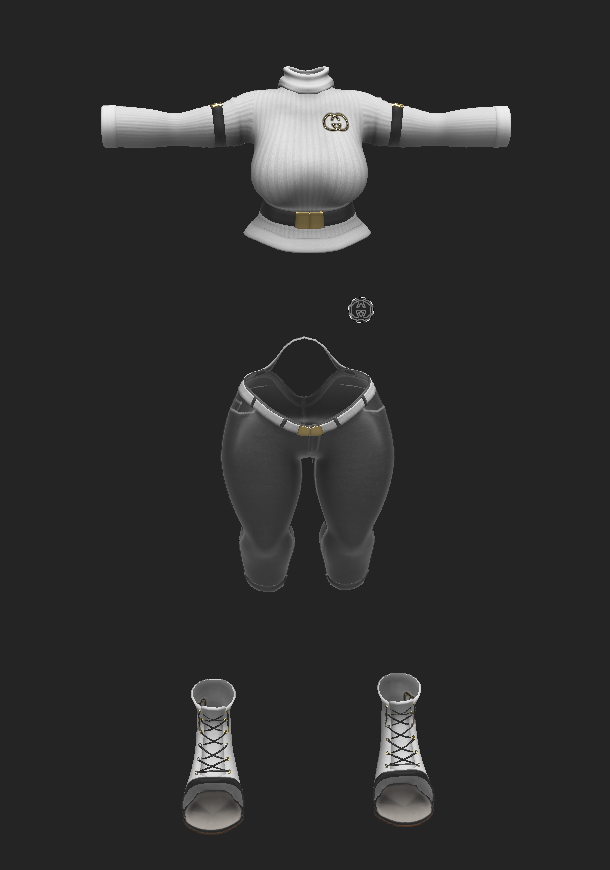 Mamagen Cozy Gucci Outfit