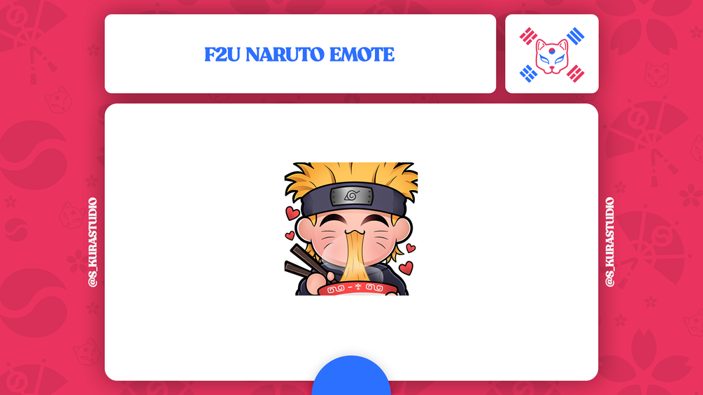 F2U Naruto Emote for Twitch & Discord