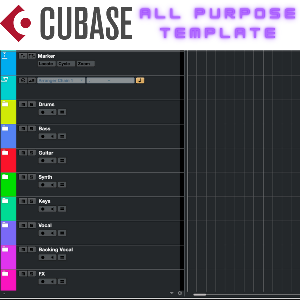 All Purpose Cubase Template