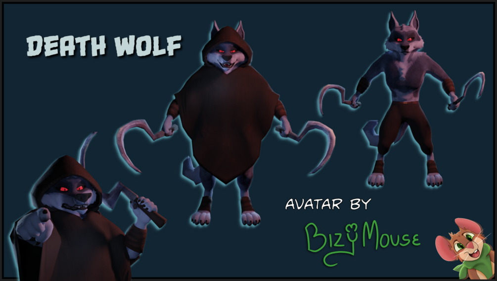 Death Wolf VRChat Avatar PC/Quest
