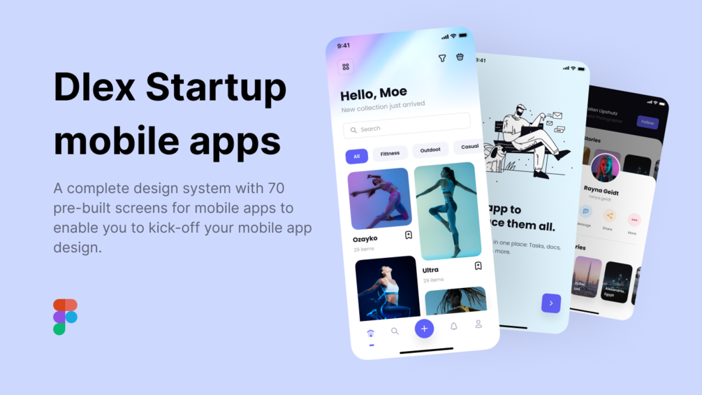 Dlex Startup mobile apps