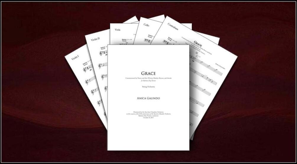 Grace (PDF Score and Parts)