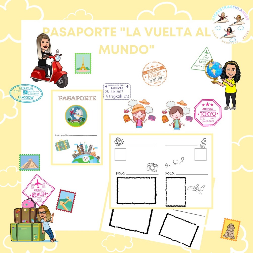 Pasaporte "vuelta al mundo"