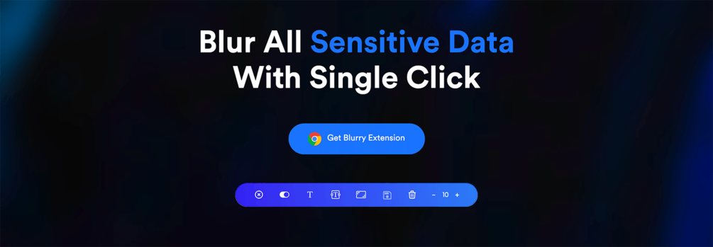 Blurry | Blur All Sensitive Data With A Single Click - Pro Plan