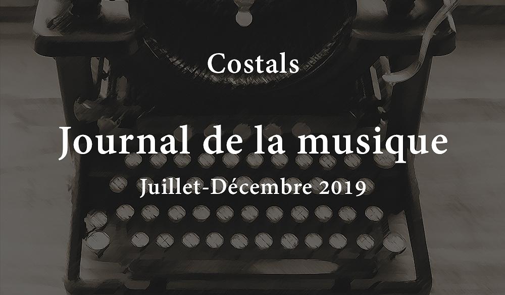 Journal de la musique (2019)