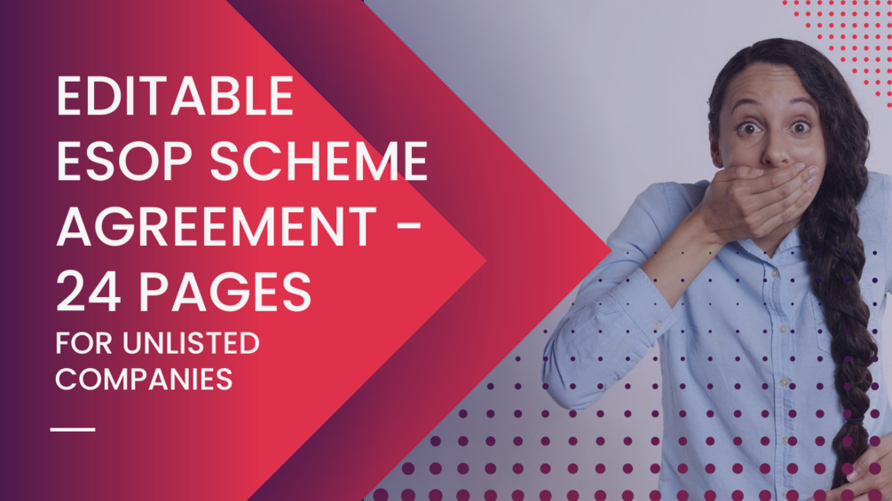 Editable Scheme document for ESOPs - for unlisted companies (copy)