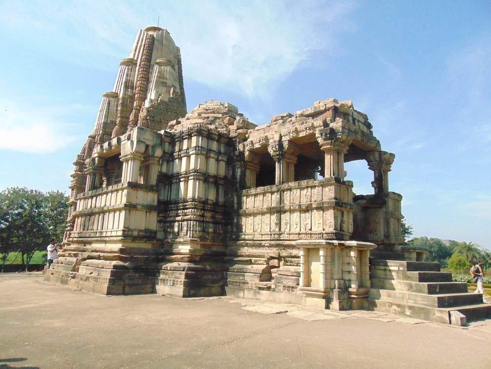 Khajuraho Historical monument reference picture for matte painting