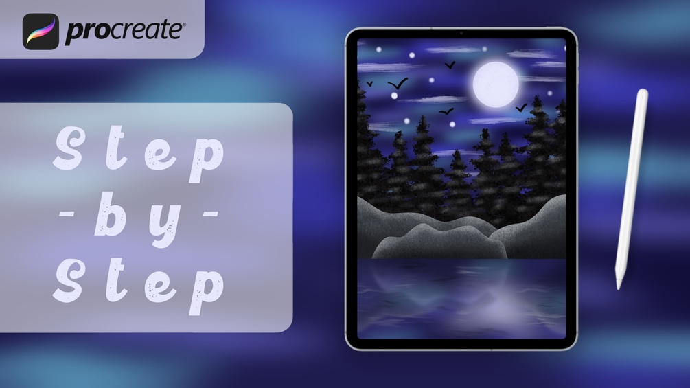 Moonlit Pond - Color Palette