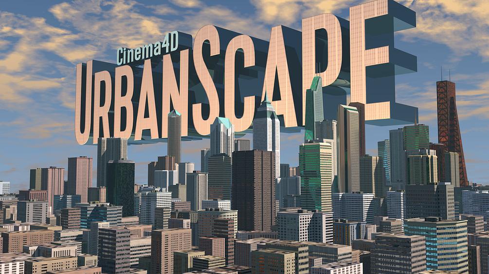 UrbanScape City Rig for Cinema 4D