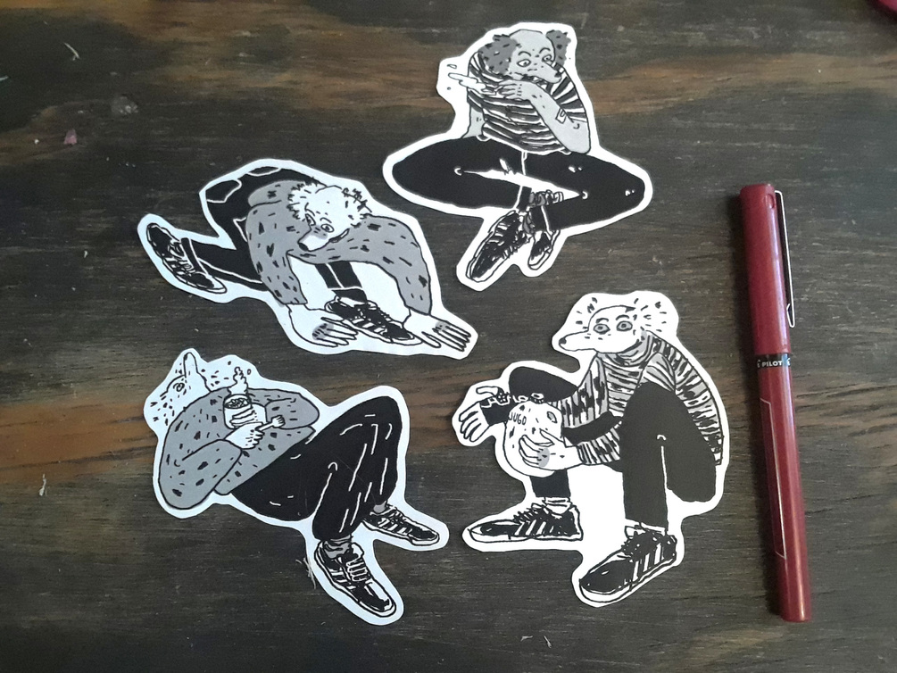 big dogs sticker pack