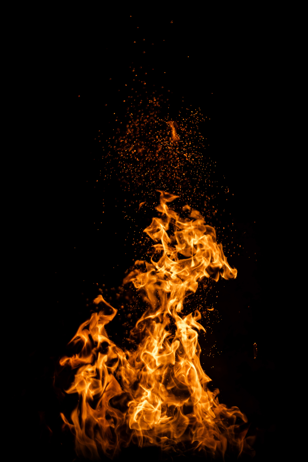 Free Fire Burning Effect Overlay