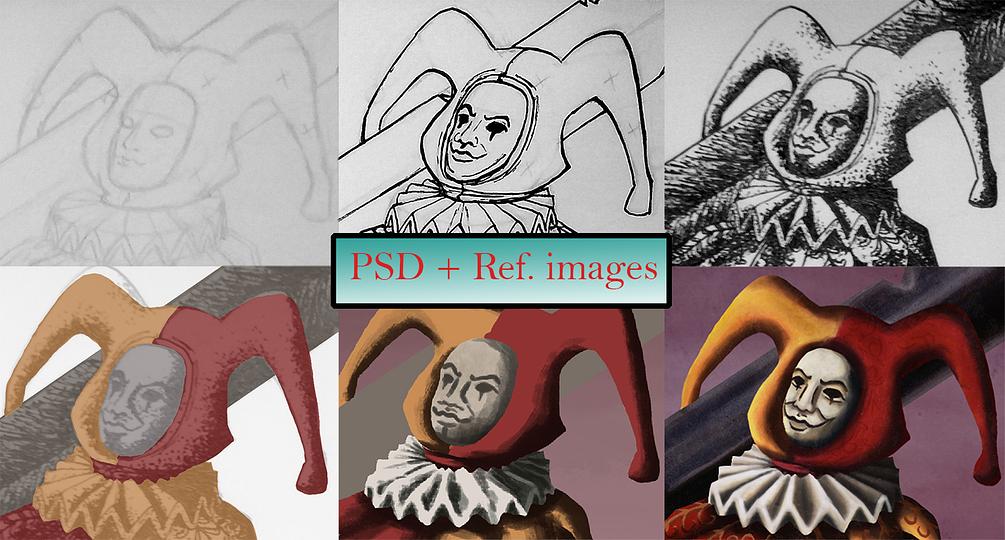 Jester DS2 - PSD + process images
