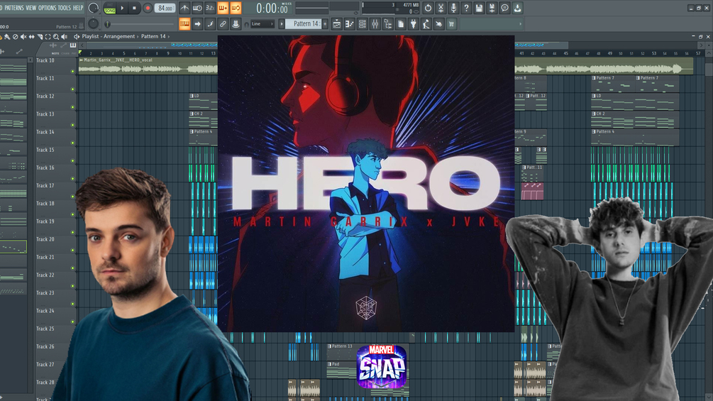 Martin Garrix & JVKE - Hero - Remake + FLP