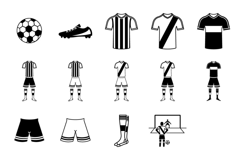 Football / Soccer Icon Set